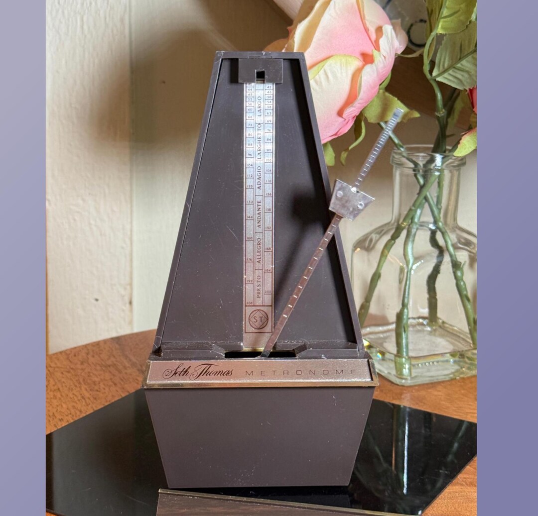 Vintage Seth Thomas, Metronome, Conductor, Cat 1104, E%000-000, Plastic ...