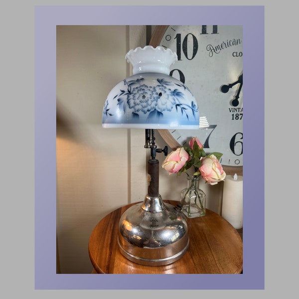 Antique Coleman Table Lamp - Etsy