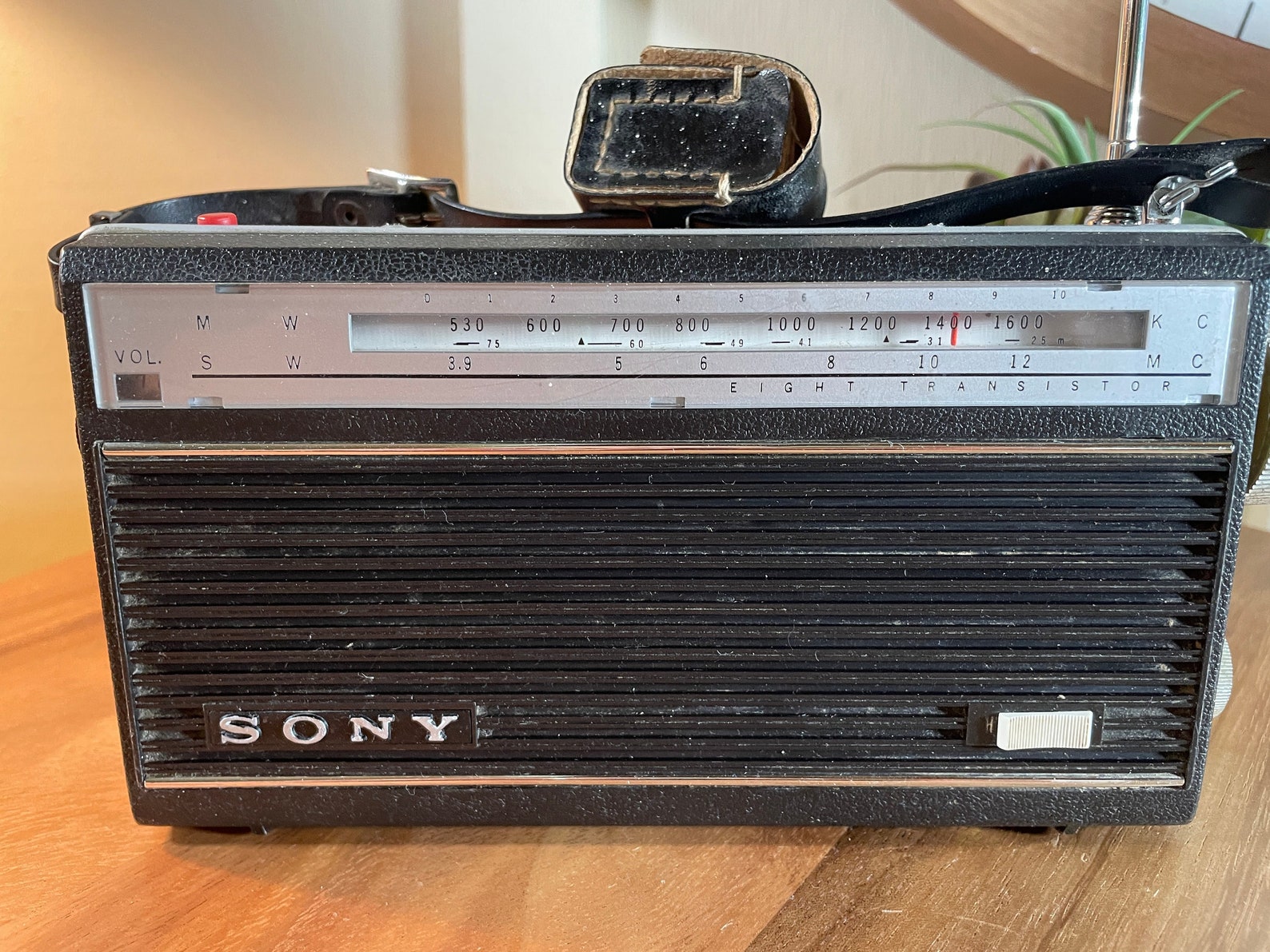 Rare Vintage 1960's SONY Transistor Portable Radio WORKS | Etsy