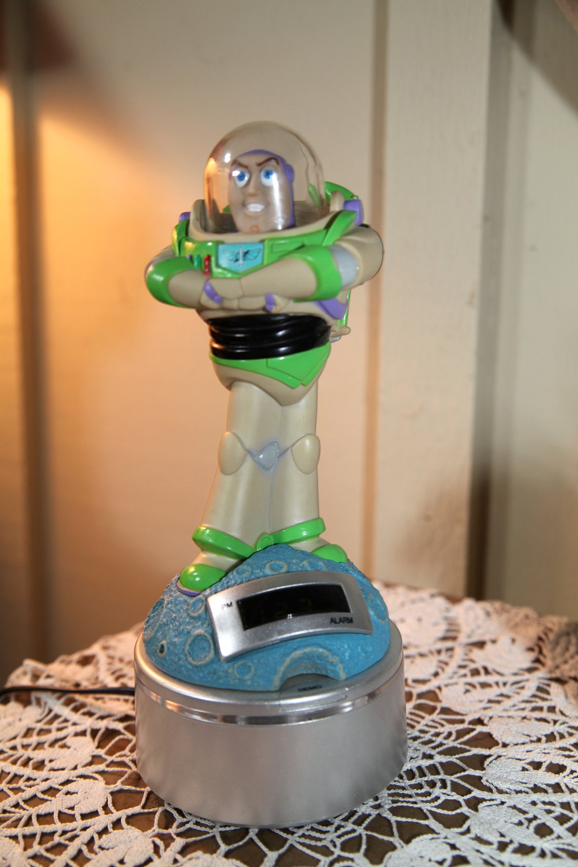 Vintage Buzz Lightyear Electronic Digital Alarm Clock Talking - Etsy