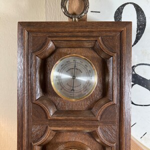 Vintage, Wall Hanging, Springfield, 3 Gauge, Weather Station, Barometer ...