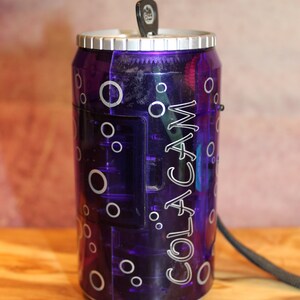 Vintage Purple Can Cola Cam, Camera, Soda Can Camera, Supercouch.com ...