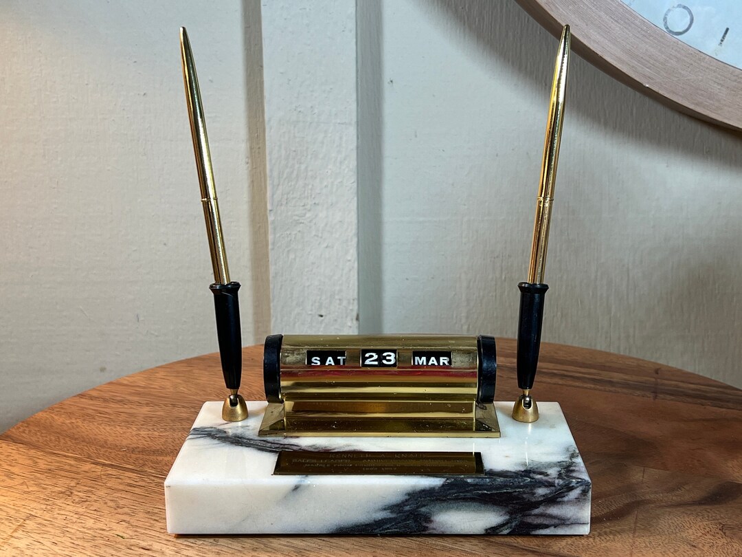 Vintage Perpetual Desk Calendar, Prudential Insurance Sales, 1965 ...