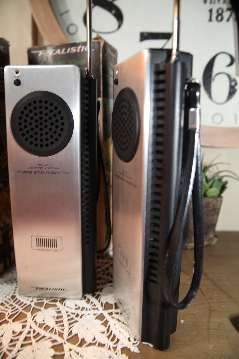 Vintage Realistic TRC-201 Walkie Talkie 2 Watt 3 Channel With - Etsy