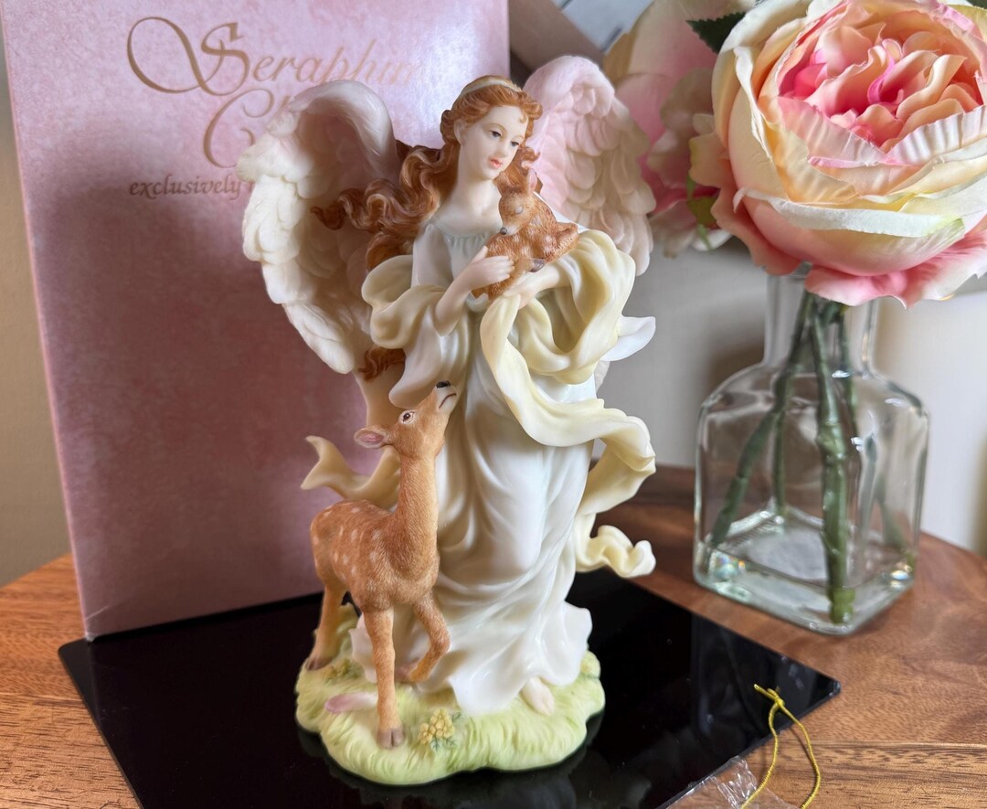 Seraphim Angel Classics, Roman, Lillian, "nurturing Gift", Angel With ...