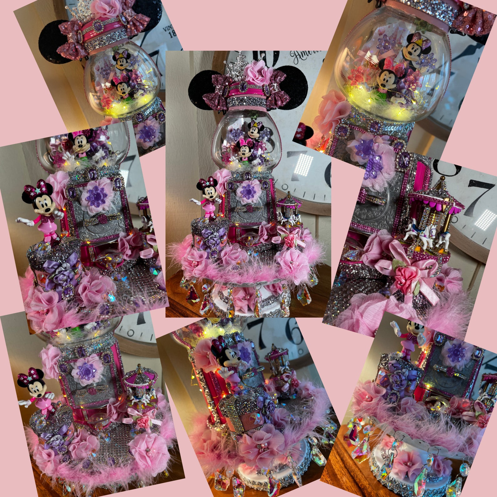 Miss Minnie Fantasy Delight Minnie Mouse Hand Made Bubble - Etsy