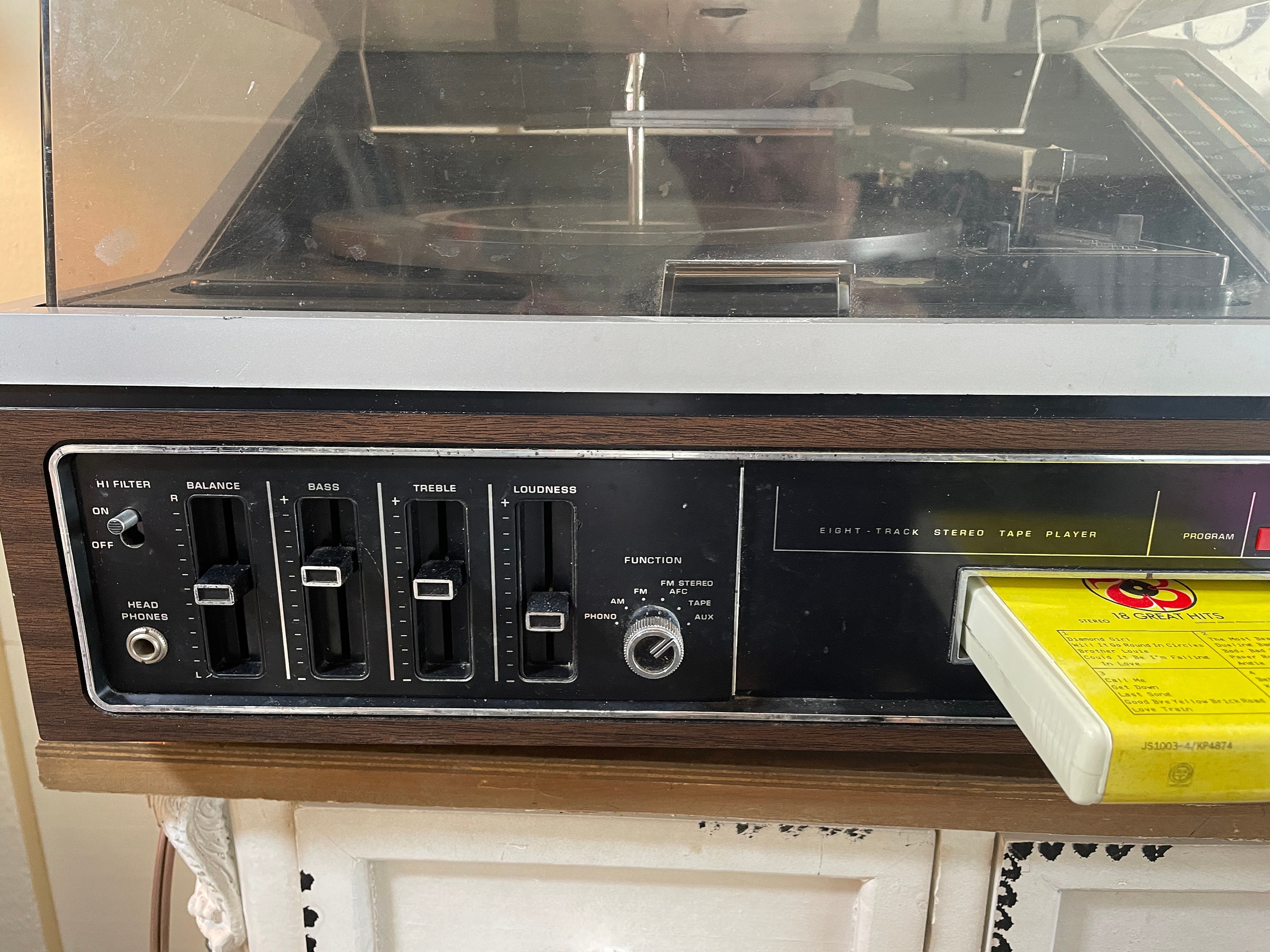 Vintage Zenith Wedge Stereo System 8 Track Turntable AM FM - Etsy