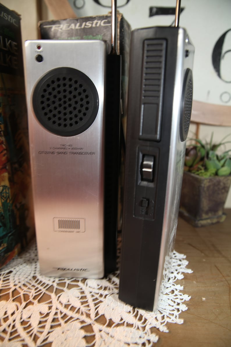 Vintage Realistic TRC-201 Walkie Talkie 2 Watt 3 Channel With - Etsy