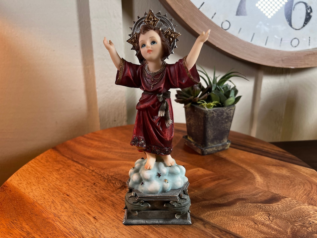 Divino Nino Divine Christ Child, on Pedestal, Religious Statue ...