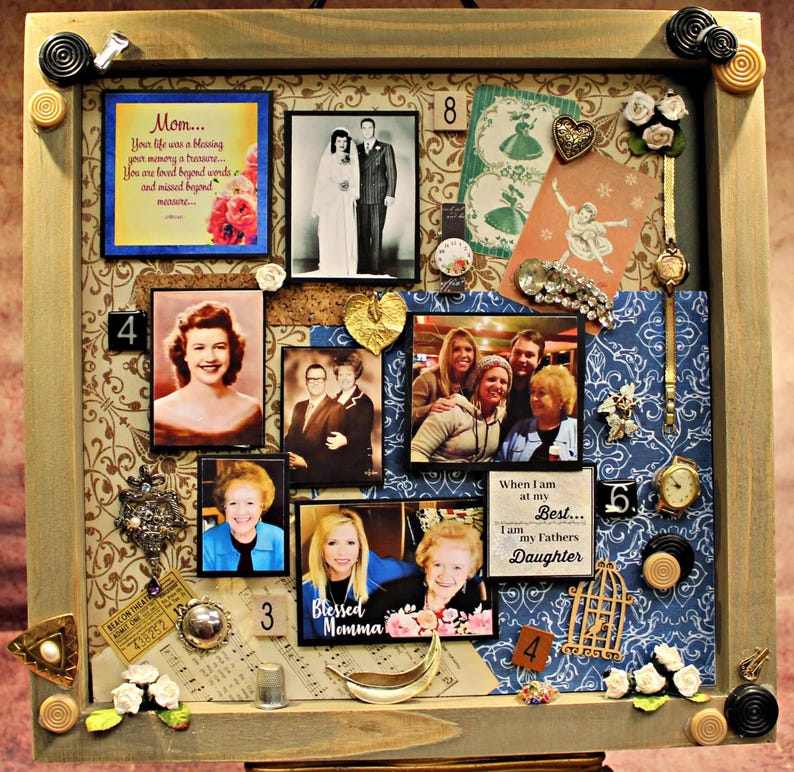 Memory Box, Love One, Gift, Tribute, Keepsake, Parent, Grandparent ...