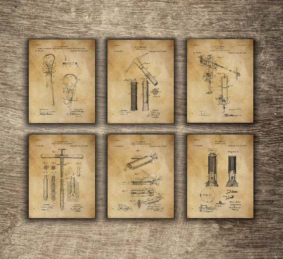 Mining Wall Decor Mining Set of 6 Prints Mining Poster - Etsy