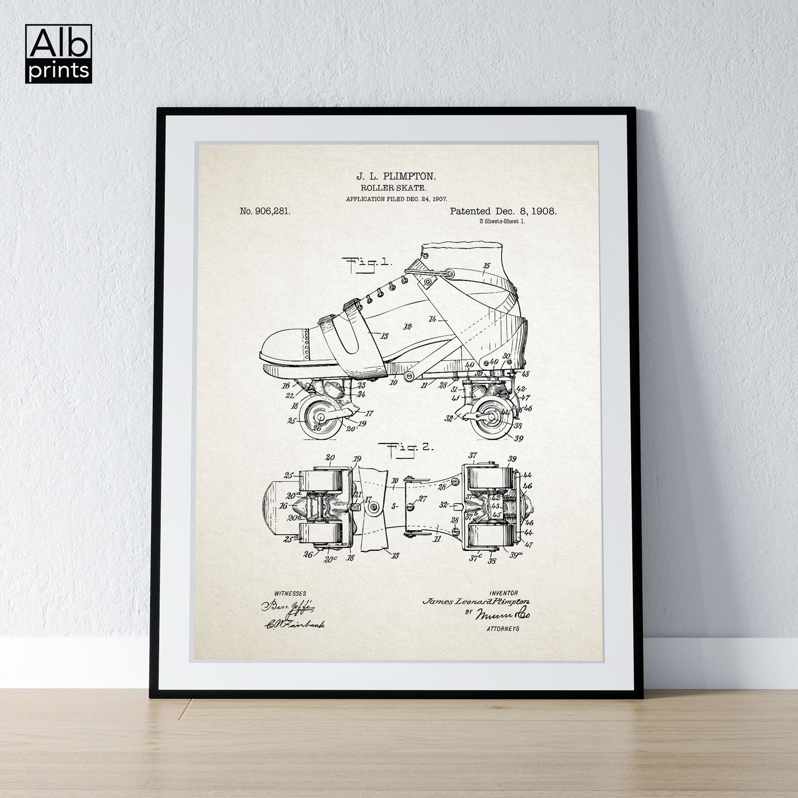 Roller Skates Set of 6 Designs Roller Skate Decor Roller - Etsy