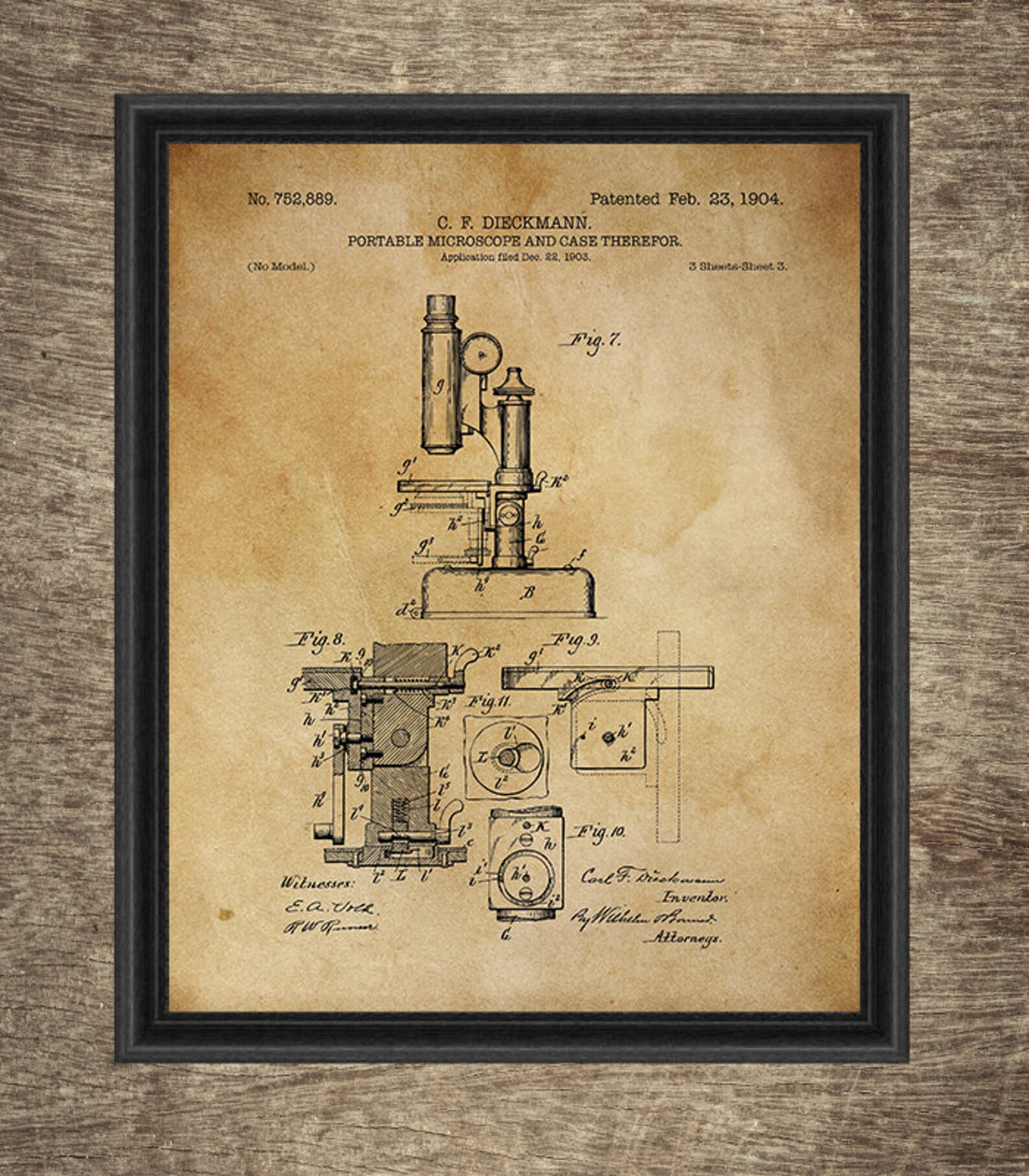 Vintage Lab Equipment Decor Set of 6 Designs Chemistry Decor | Etsy
