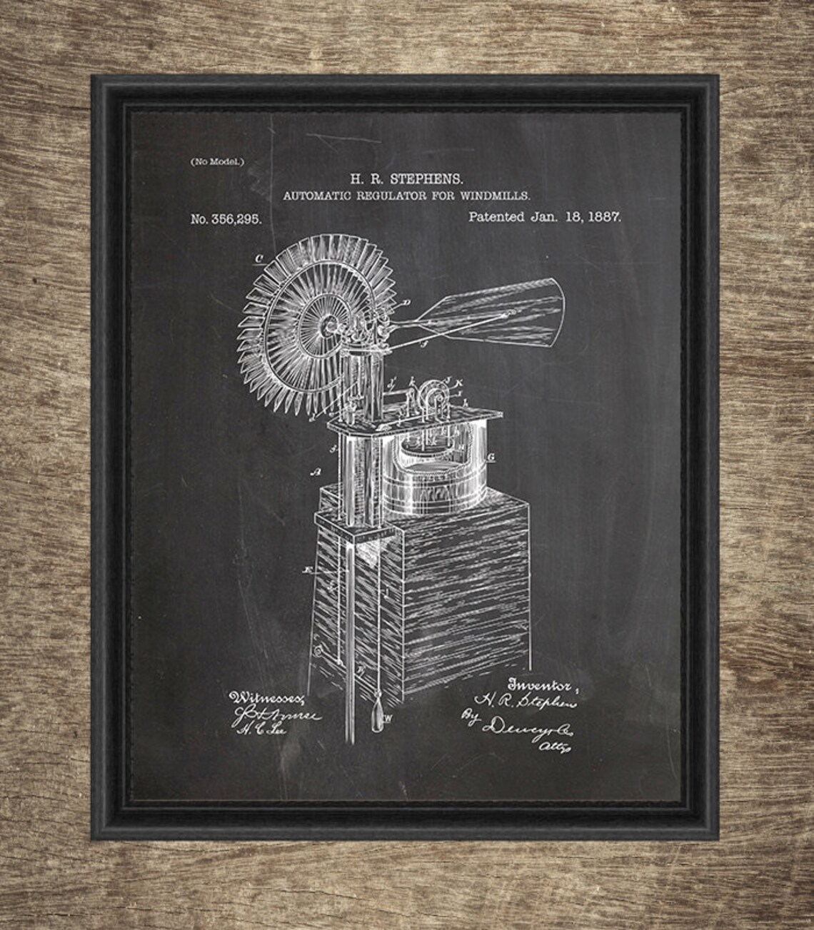 Windmill Set of 6 Posters Farmhouse Decor Windmill Wall - Etsy