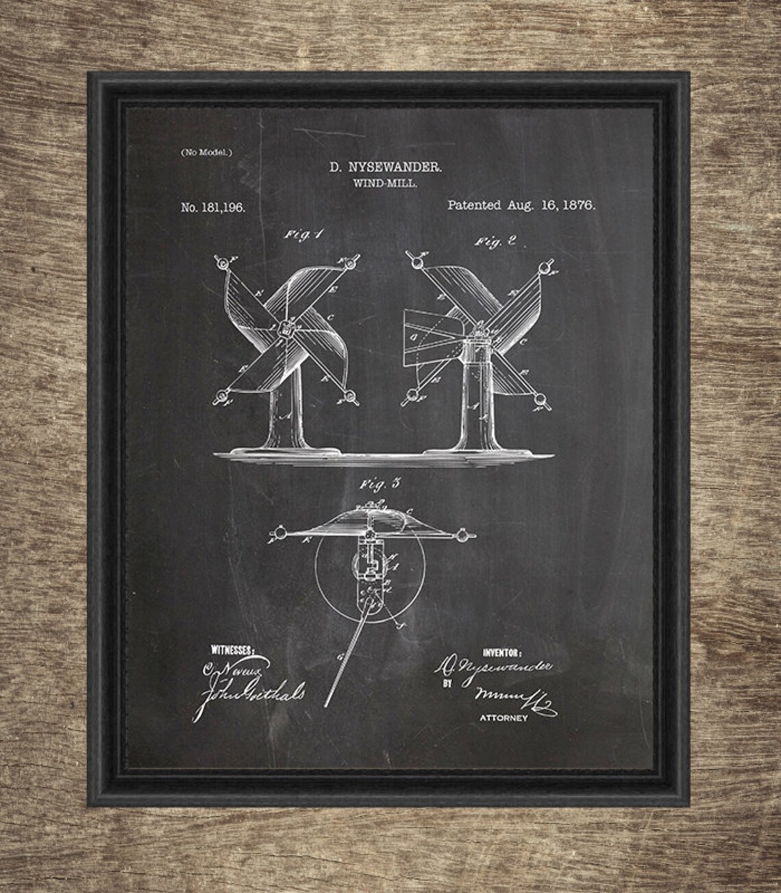 Windmill Set of 6 Posters Farmhouse Decor Windmill Wall | Etsy