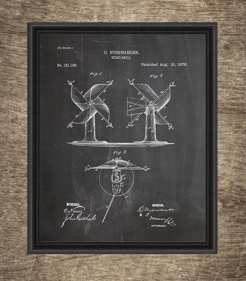 Windmill Set of 6 Posters Farmhouse Decor Windmill Wall - Etsy