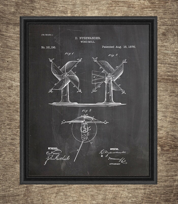 Windmill Set of 6 Posters Farmhouse Decor Windmill Wall - Etsy