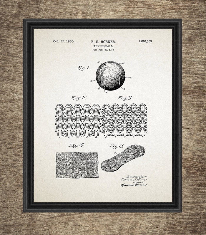 Tennis Wall Decor Tennis Printable Tennis Racket Print - Etsy