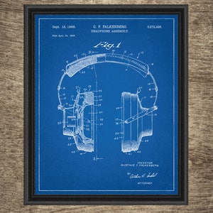 Dj Print Set of 4 Patents, DJ Print Posters, Dj Gift, Dj Wall Decor ...