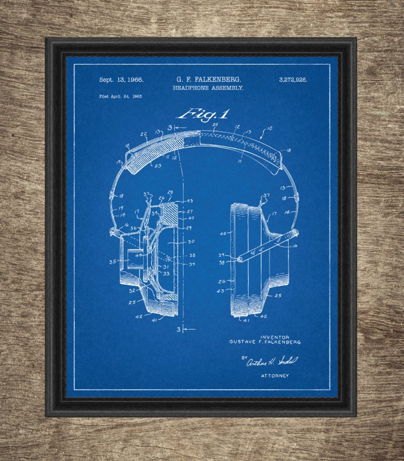 Dj Print Set of 4 Patents DJ Print Posters Dj Gift Dj Wall | Etsy