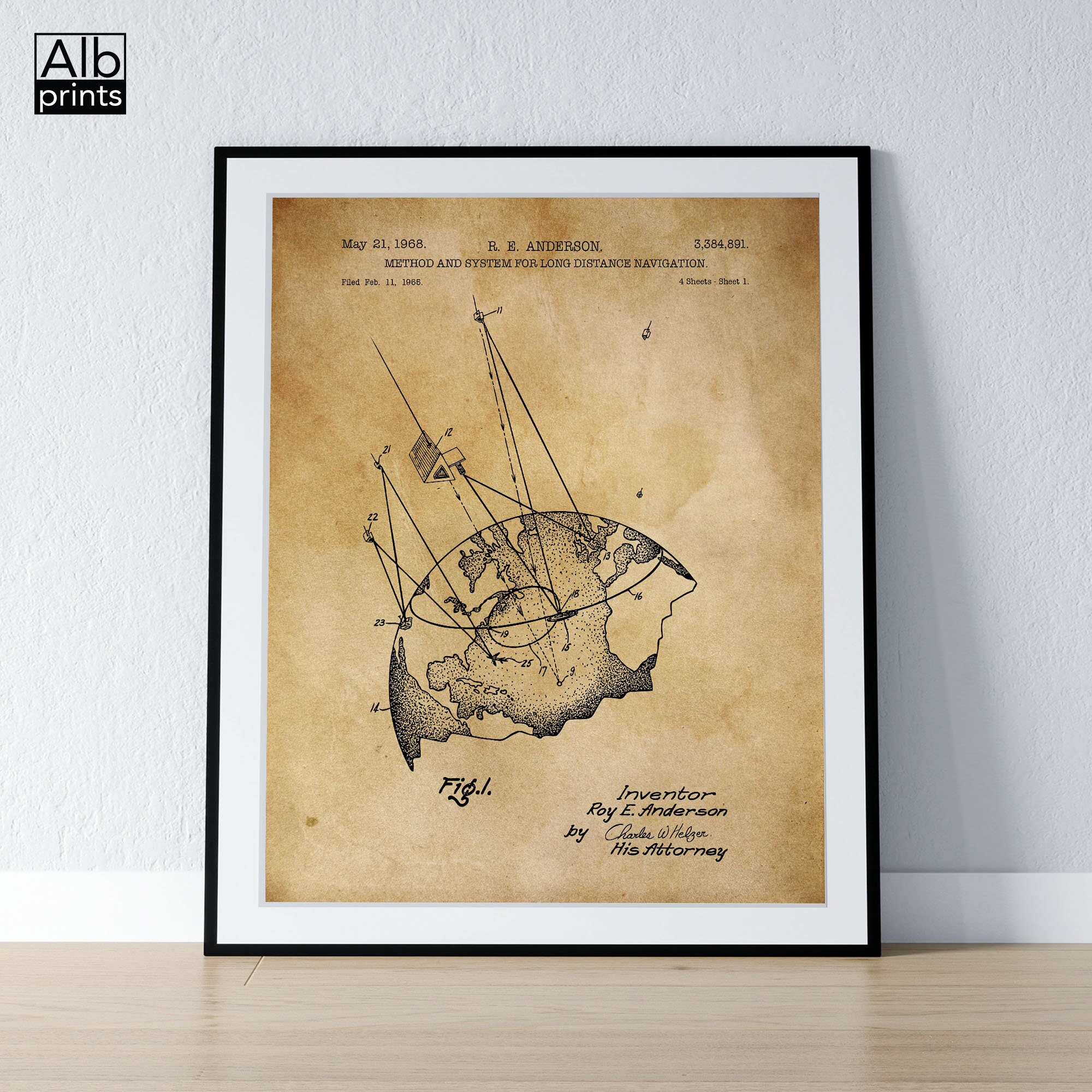 Satellite Poster Satellite Wall Art Computer Lab Decor - Etsy