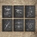 Flying Decor Set of 6 Posters Vintage Flying Decor Pilot - Etsy