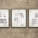 Ophthalmology Set of 6 Prints, Optometry Art, Optometry Gift, Optometry Print,graduation Gift ...