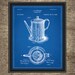 Coffee Making Machine Blueprint Coffee Urn Coffee Pot - Etsy