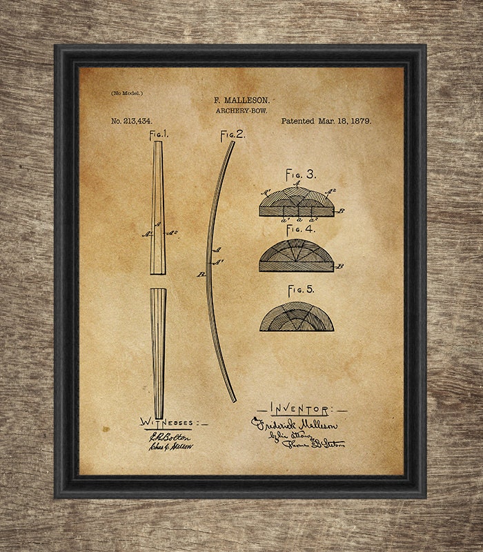 Vintage Archery Decor Vintage Sport Decor Archery Wall Art - Etsy