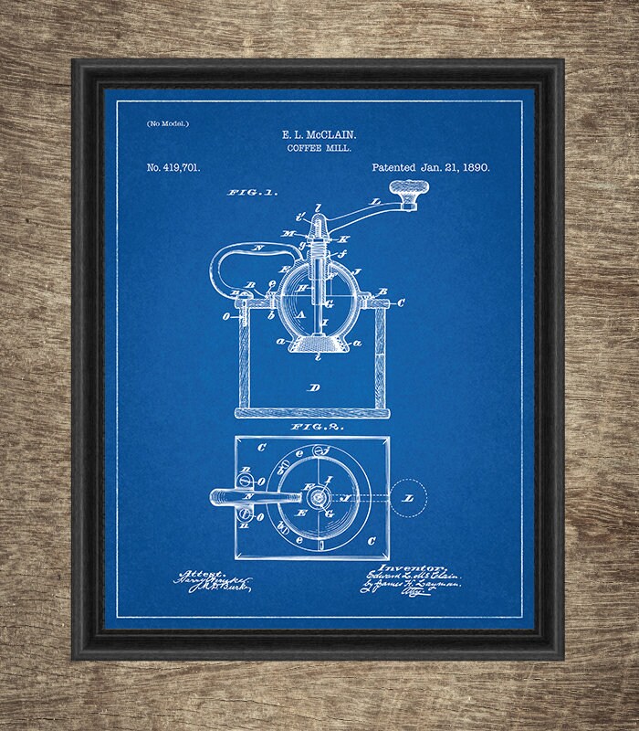 Coffee Making Machine Blueprint Coffee Urn Coffee Pot | Etsy
