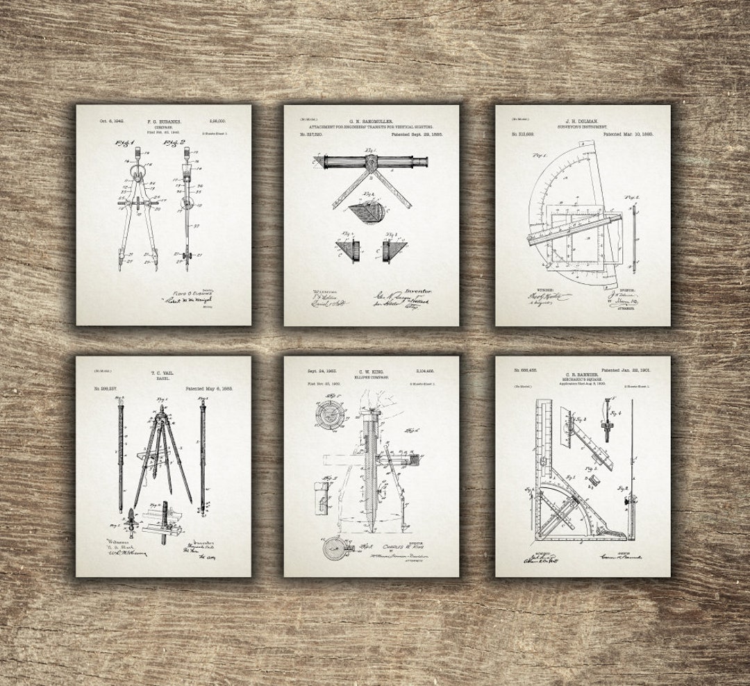 Surveyor Wall Decor, Construction Art, Engineer Wall Decor ...