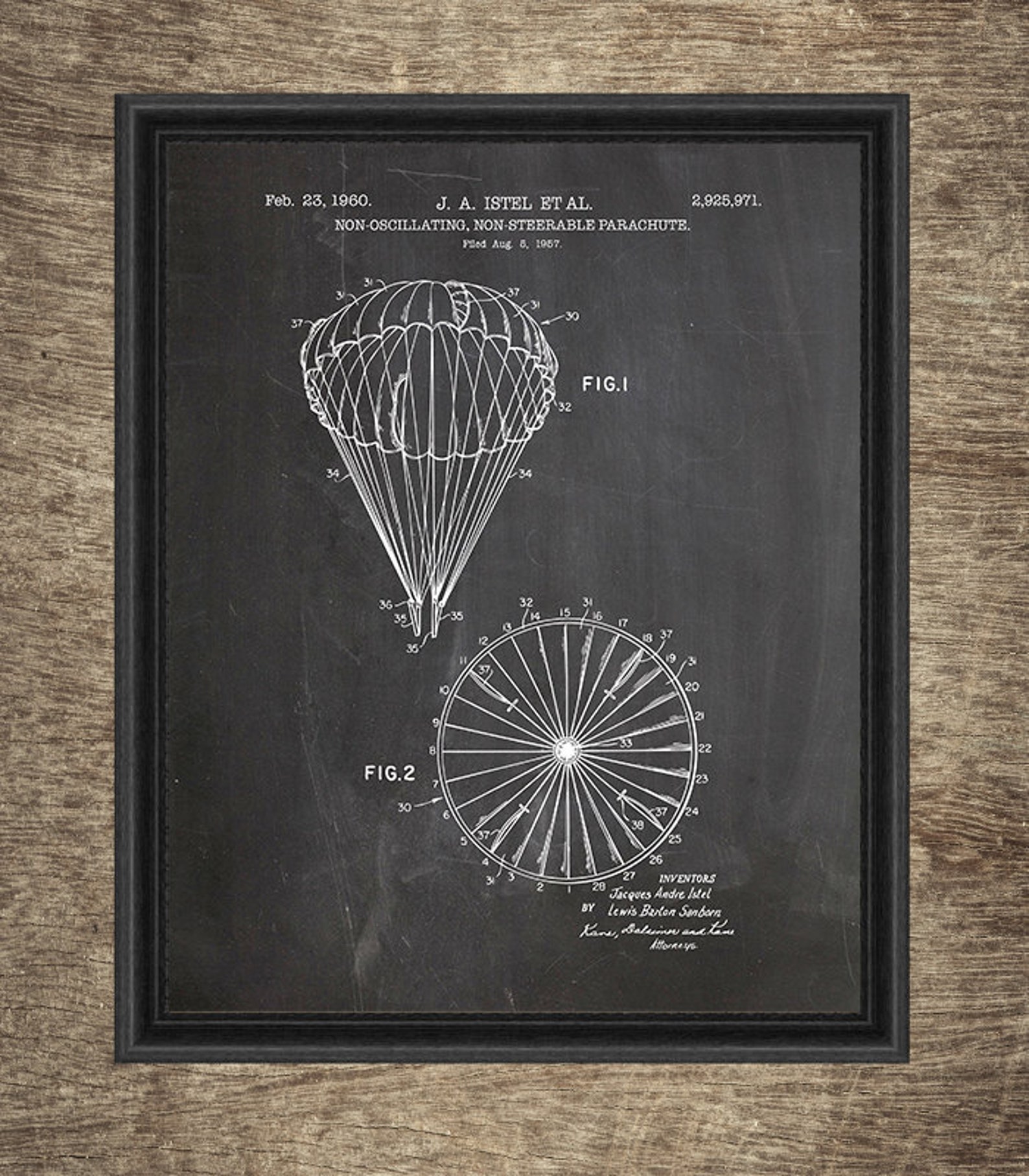 Parachute Wall Decor Set of 6 Designs Parachutist Gift - Etsy