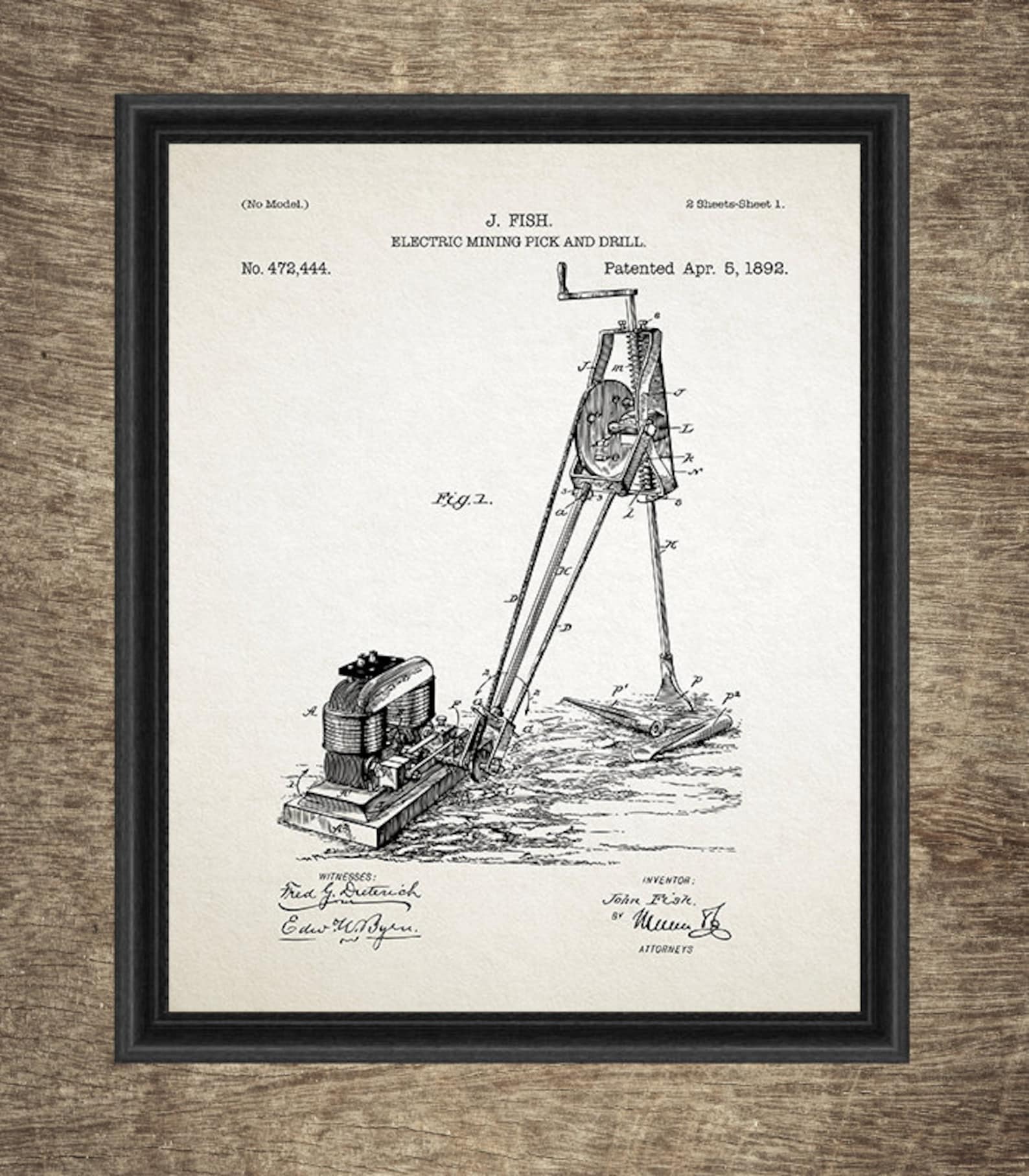 Mining Set of 6 Prints Mining Wall Decor Mining Pick Mining - Etsy