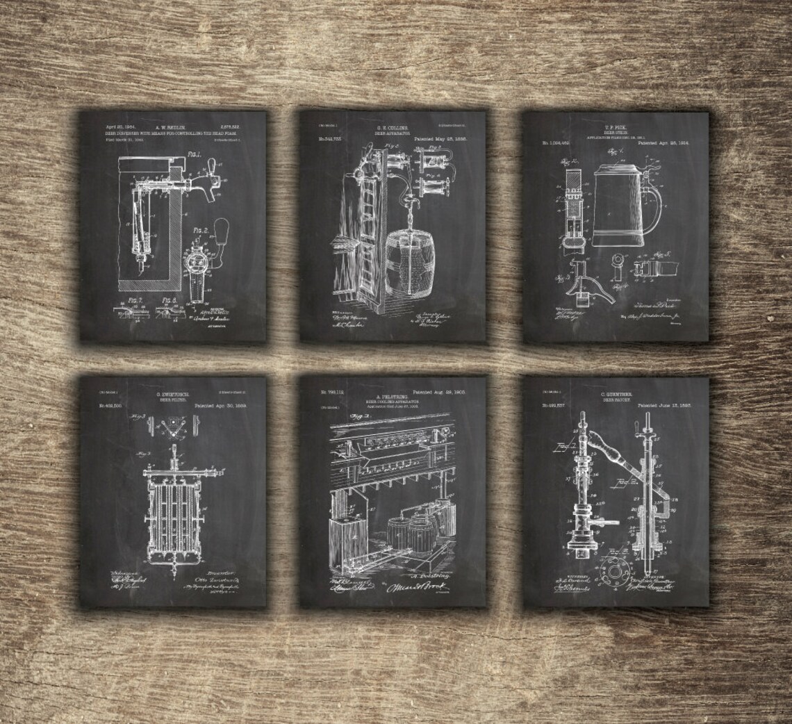 Restaurant Decor Beer Dad Gift Beer Printable Art Beer - Etsy