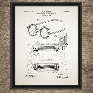 Optometry Wall Decor, Glasses Wall Art, Optometrist Office Art ...