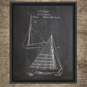 Nautical Art to Download, Ship Set of 6 Posters, Sailing Wall Decor ...