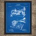 Sound Recording Blueprint Set of 4 Prints, Musician Blueprint Decor ...