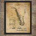 Music Wall Decor Set of 6 Instruments Tuba Poster Flute - Etsy
