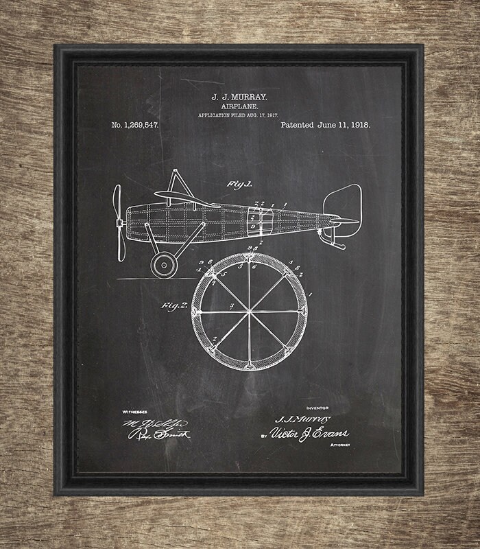 Flying Decor Set of 6 Posters Vintage Flying Decor Pilot | Etsy