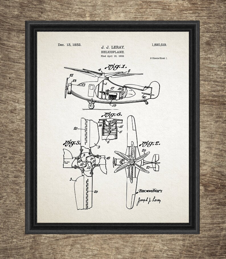 Helicopter Set of 6 Prints Helicopter Print Helicopter Art - Etsy