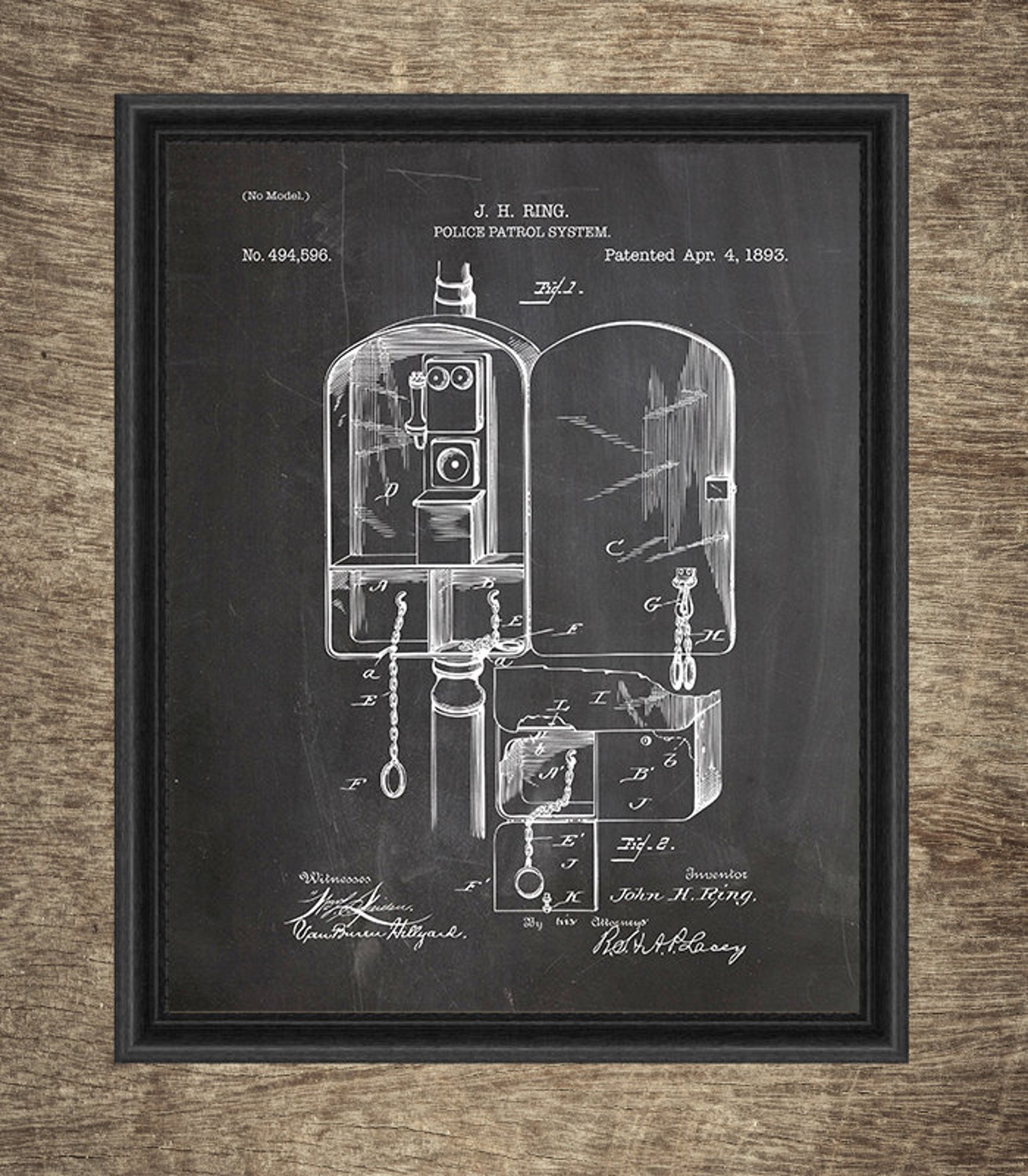 Printable Police Art Police Wall Decor Police Gift Idea | Etsy