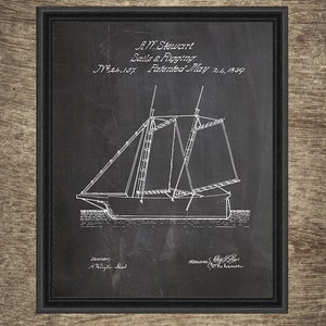 Nautical Art to Download, Ship Set of 6 Posters, Sailing Wall Decor ...