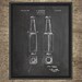 Beer Patent Set of 6 Prints, Beer Poster, Beer Printable Art, Beer Wall ...