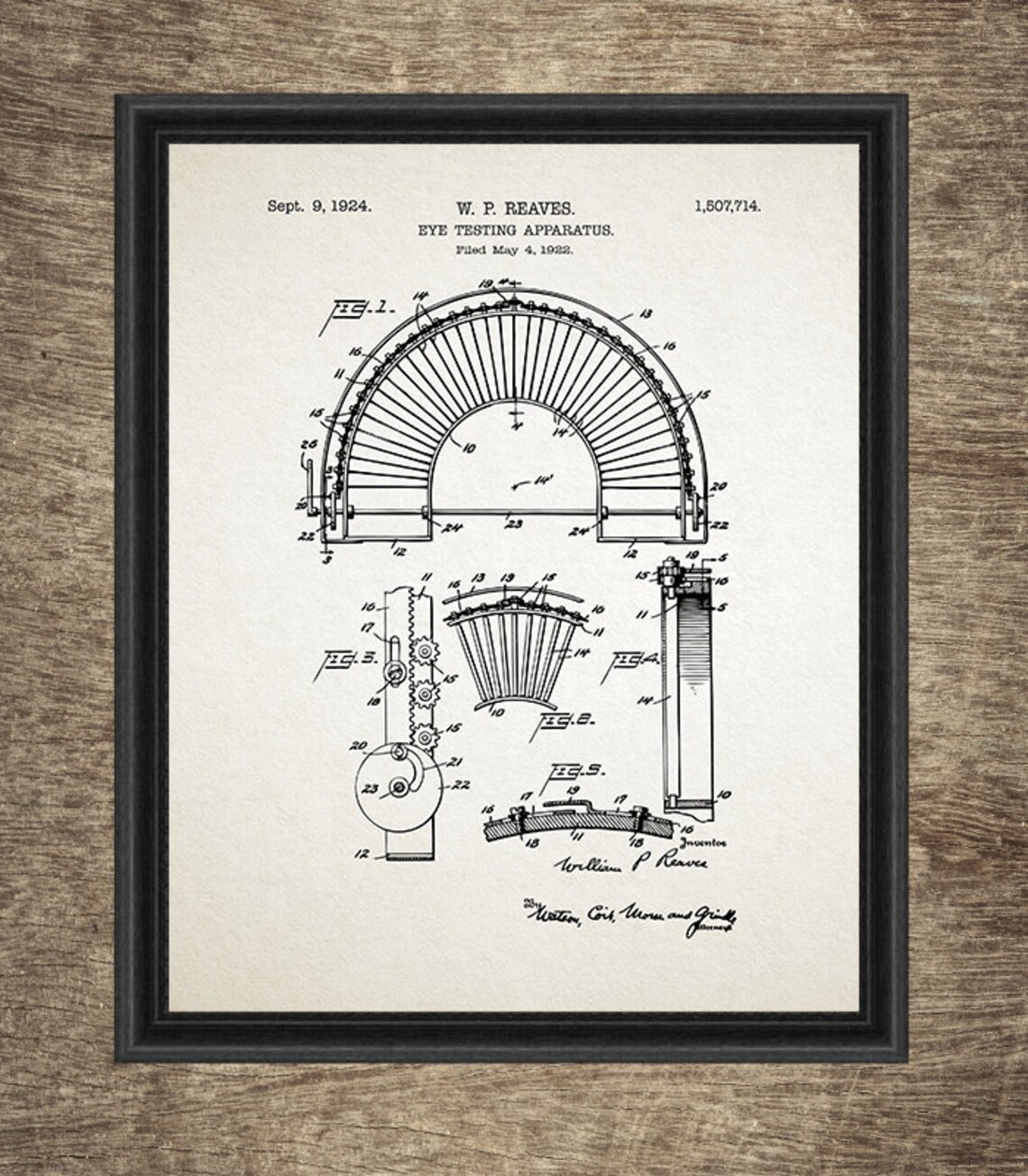 Ophthalmology Set of 6 Prints Optometry Art Optometry Gift | Etsy