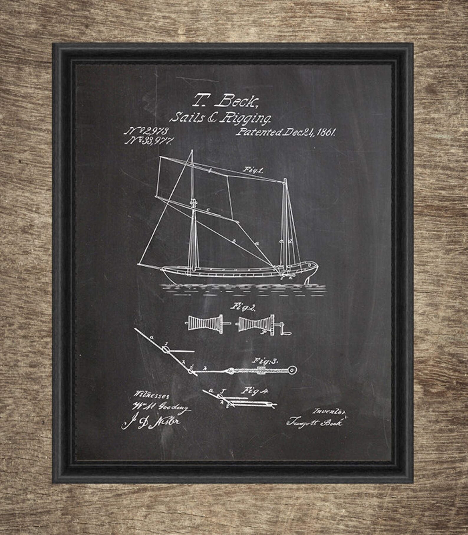 Nautical Art to Download Ship Set of 6 Posters Sailing Wall | Etsy