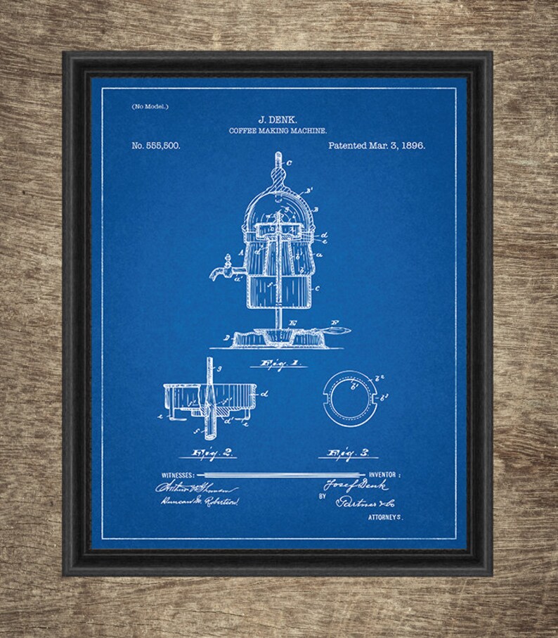 Coffee Making Machine Blueprint Coffee Urn Coffee Pot | Etsy