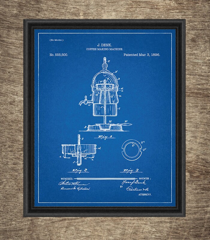 Coffee Making Machine Blueprint Coffee Urn Coffee Pot | Etsy