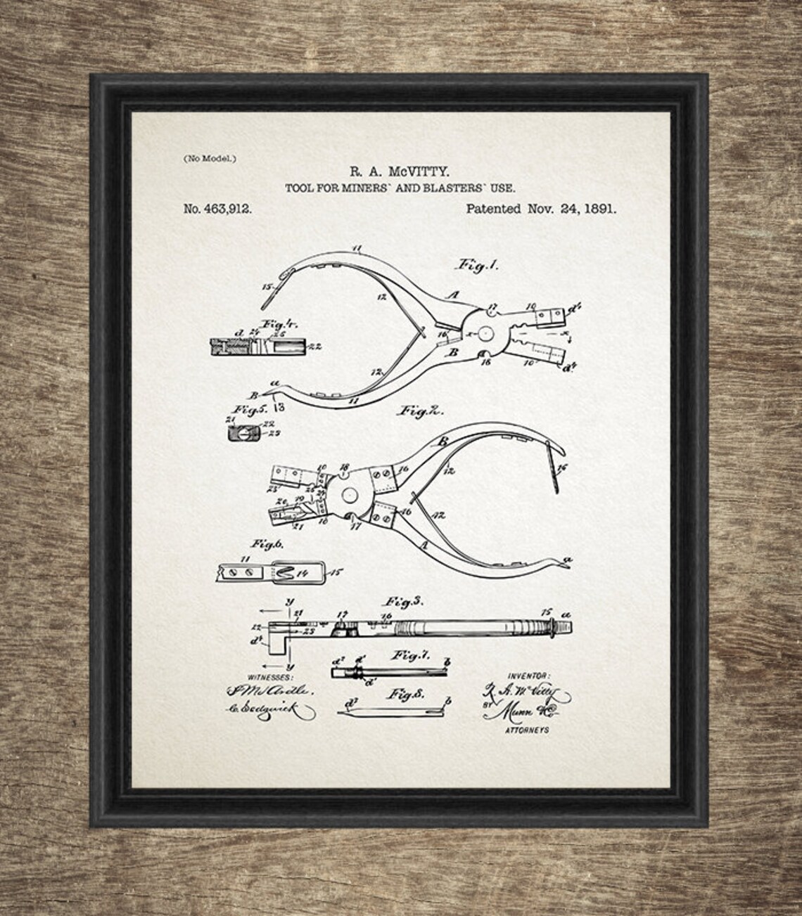 Mining Set of 6 Prints Mining Wall Decor Mining Pick Mining - Etsy