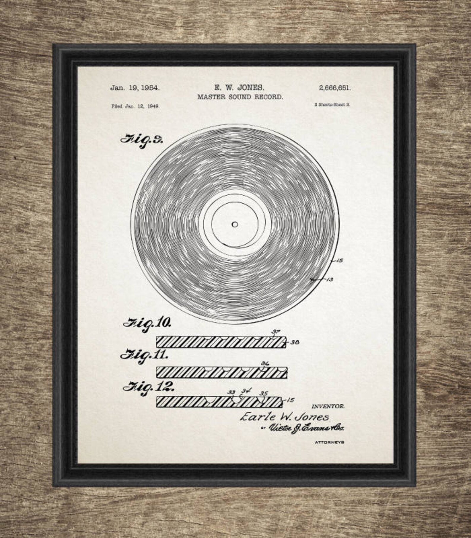 Dj Print Set of 4 Patents DJ Print Posters Dj Gift Dj Wall | Etsy