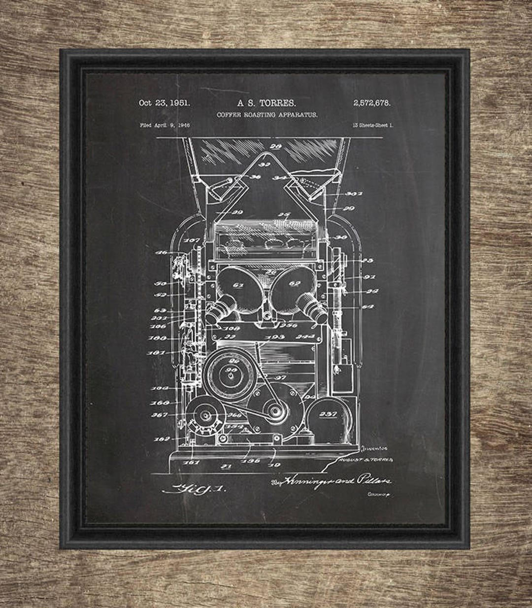 Coffee Roasting Print, Coffee Roaster Gift, Coffee Poster, Coffee ...